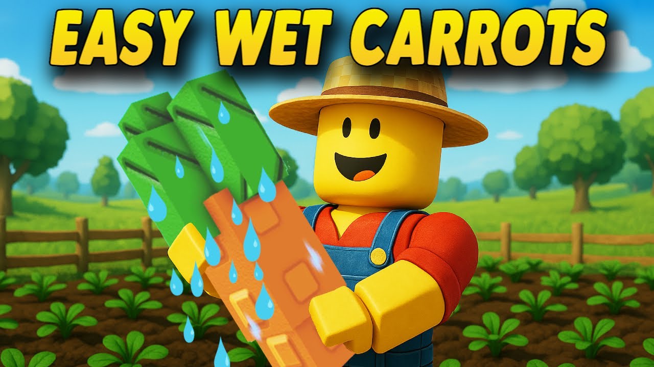 Roblox Grow A Garden How To Get Wet Carrots - Simple Guide - YouTube