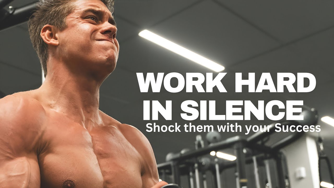 Work Hard in Silence, Shock them with your Success. Best Motivational ...