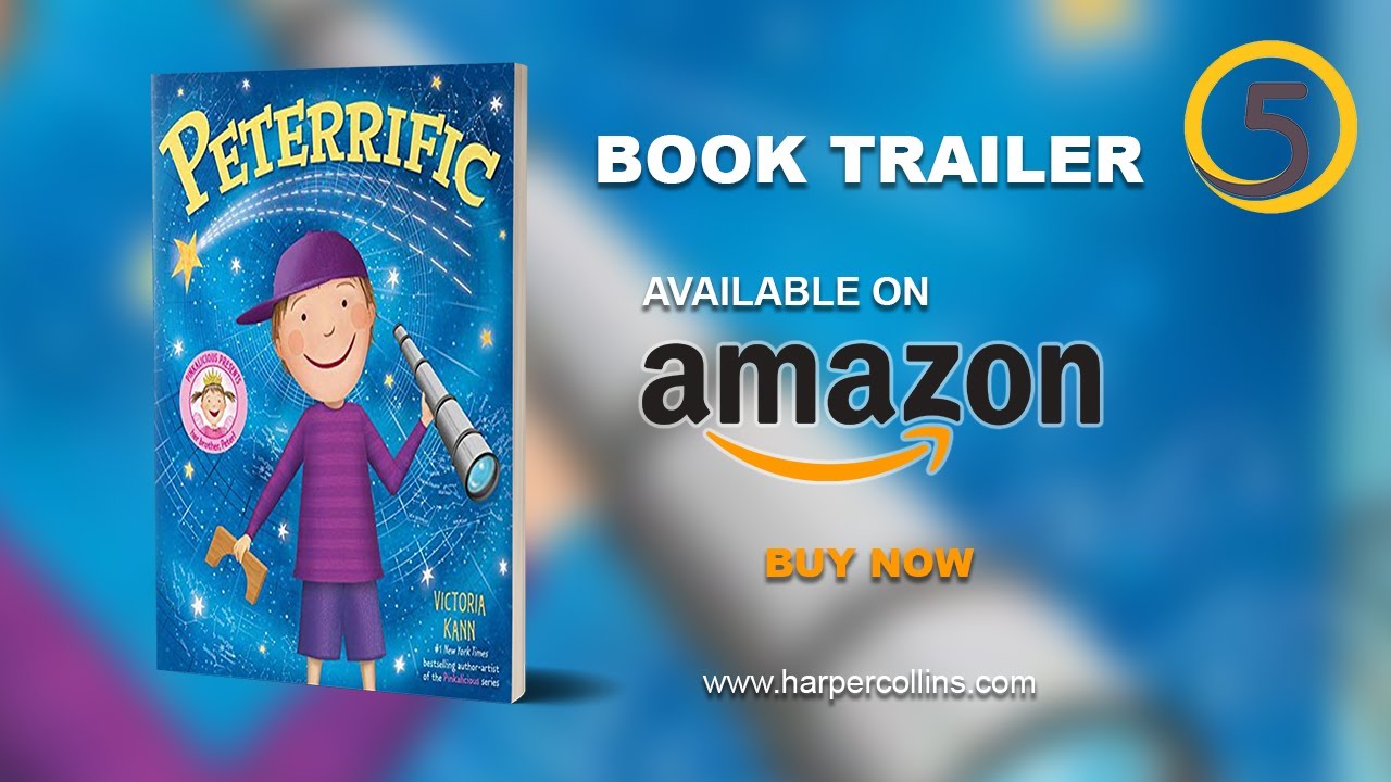 PETERRIFIC Book Trailer The Adventures of Pinkalicious' Brother! - YouTube