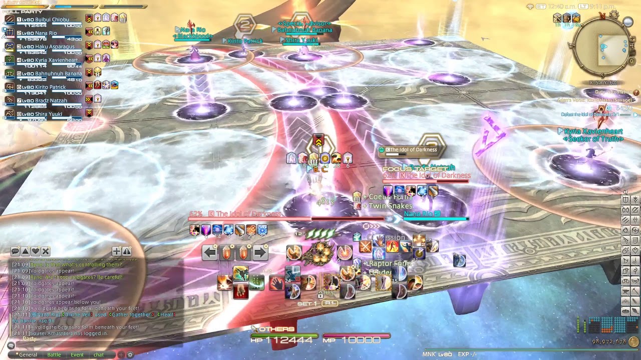 FFXIV - Savage Week 2, e7s progs. - YouTube