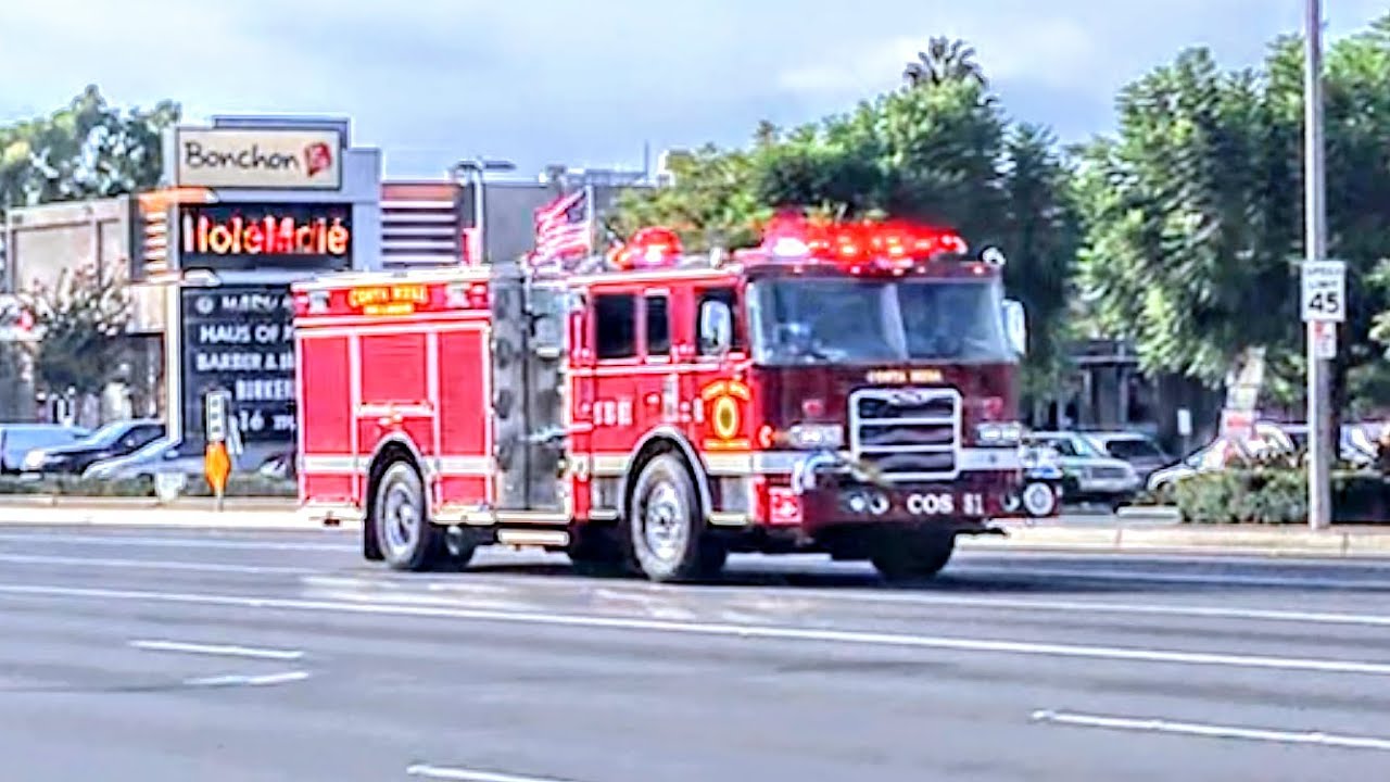 Compilation of Emergency Vehicles (Fire Apparatus and Ambulances ...