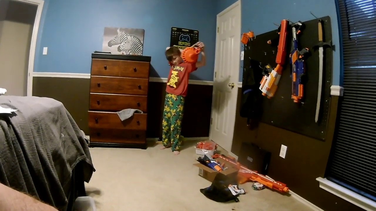 Best Nerf trick shot ever - YouTube