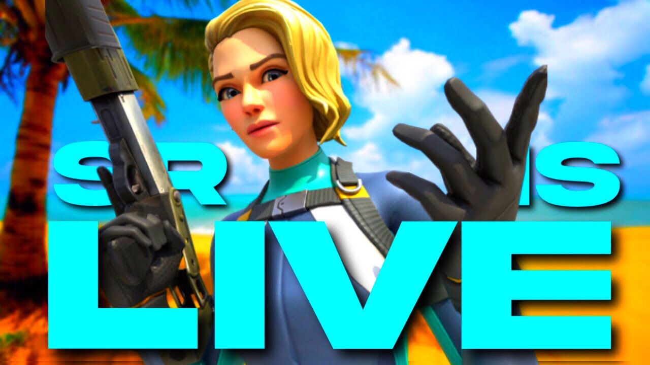 FORTNITE LIVE THUMBNAIL SPEED ART | #AquilaUpRise - YouTube