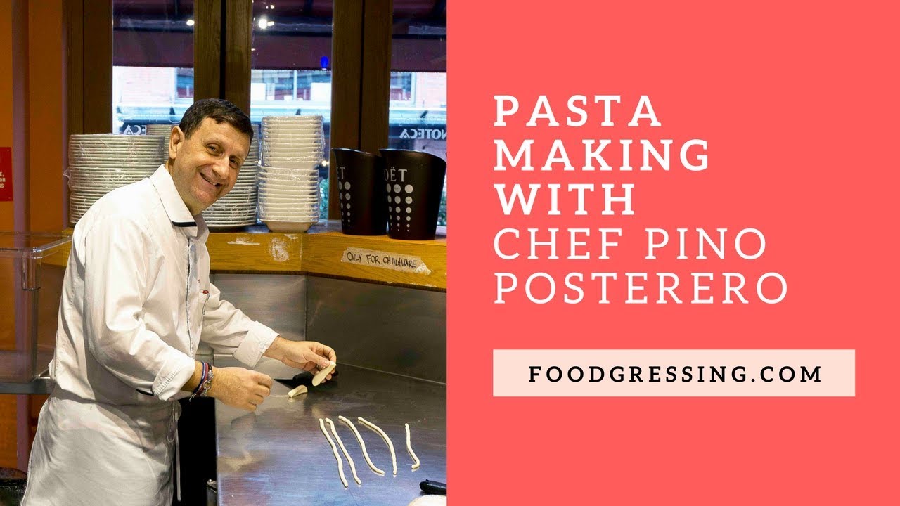 Chef Pino Posteraro of Cioppino's Restaurant Teaches Us How To Make ...