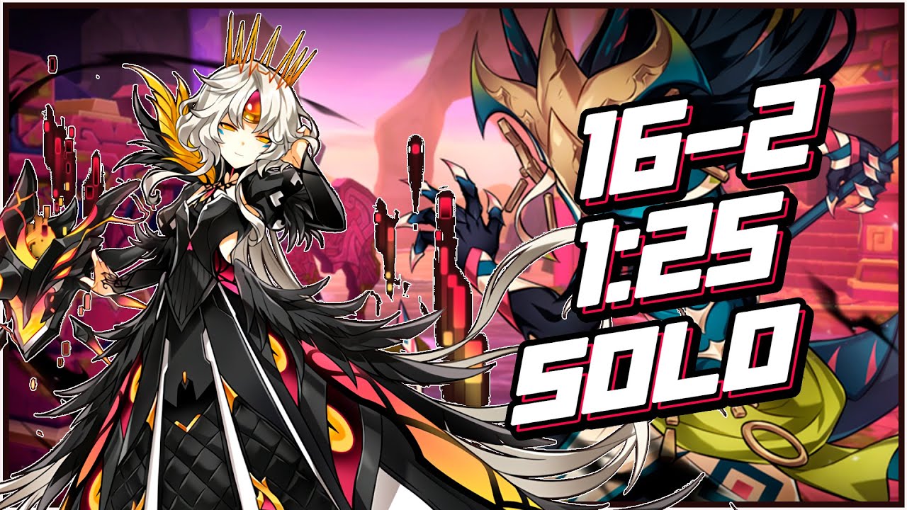 Elsword Eu Code Antithese 16-2 Plegas's Reflection (1:25) Solo - YouTube