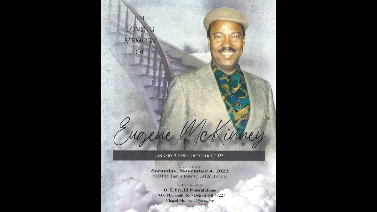 Homegoing Service for Eugene McKinney - YouTube