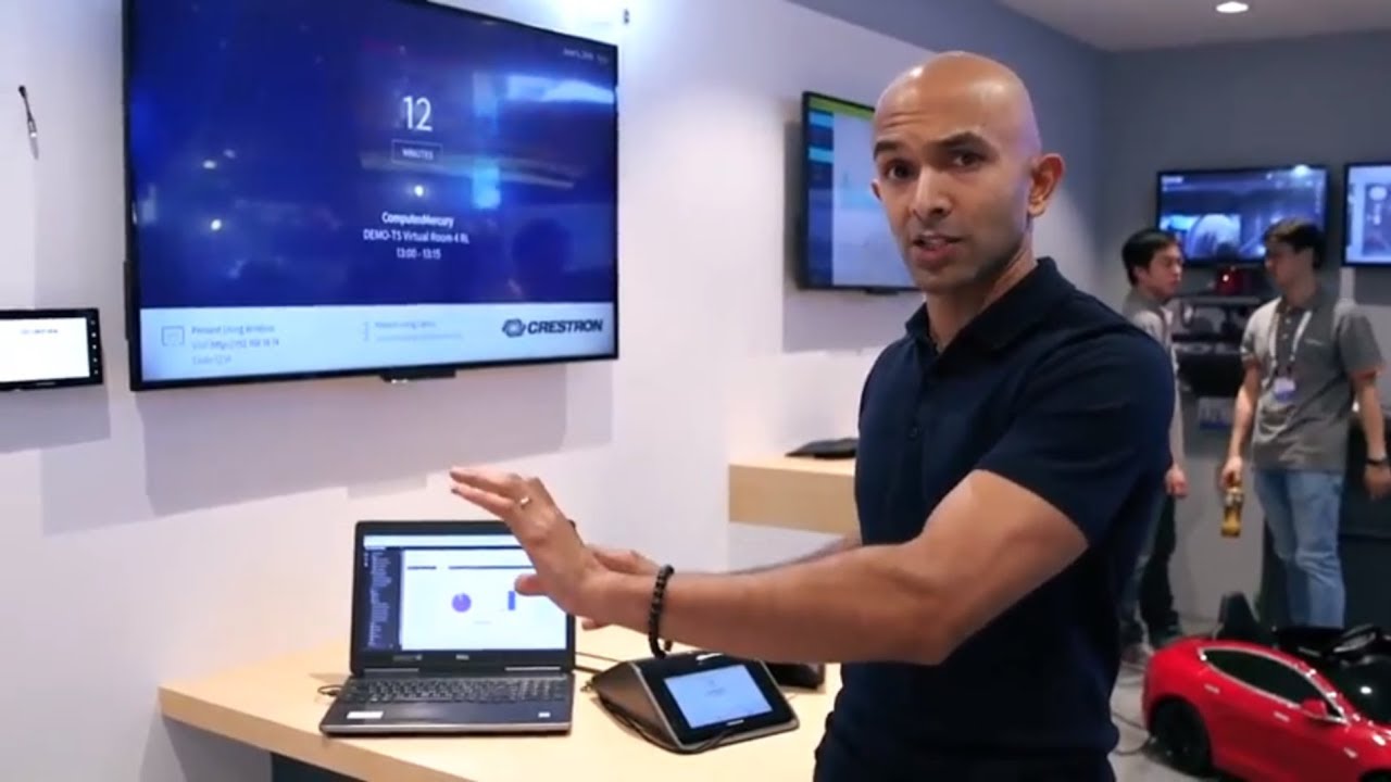 Microsoft IoT Office Automation Solutions with Crestron - YouTube