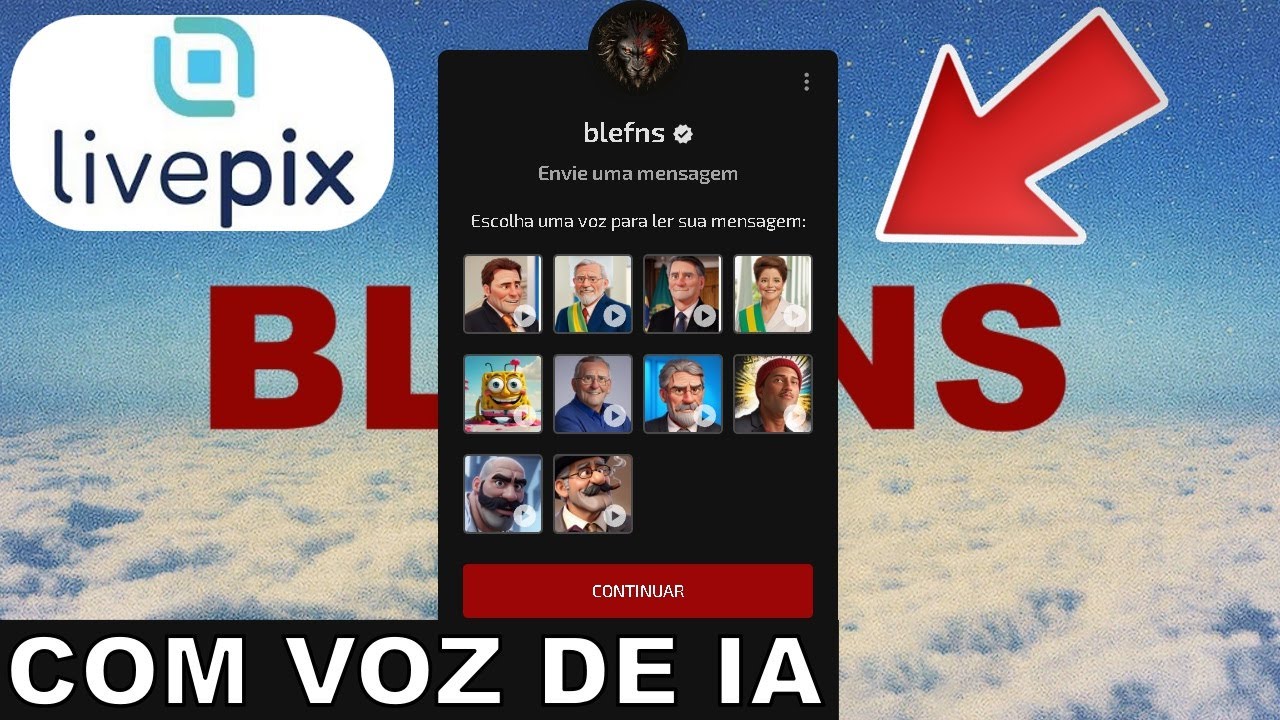 Como colocar voz de IA no LIVEPIX (Receba doações com voz IA) - YouTube