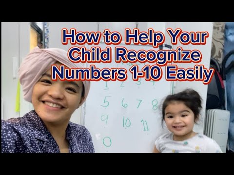 How To Help Your Child Recognize Number’s 1 To 10 Easily - YouTube