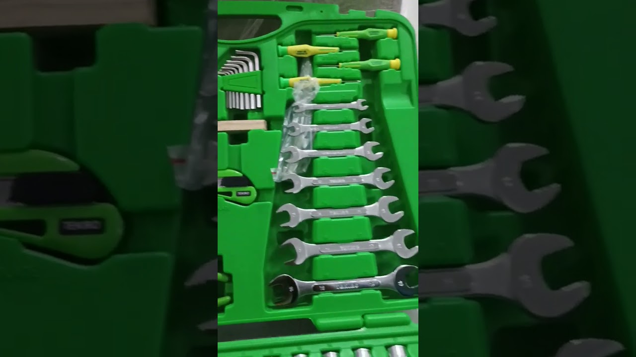 Tekiro Toolset 130 Pcs Siap Buka Bengkel - YouTube