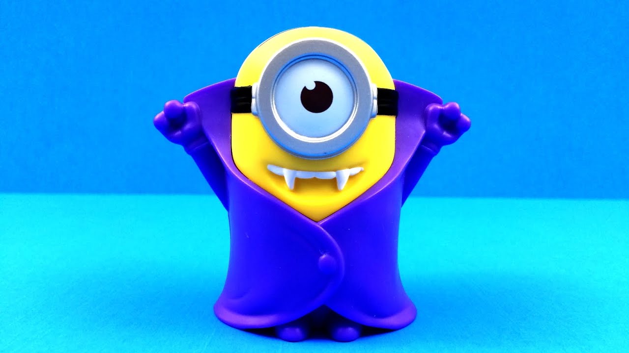 Talking Minion Vampire 2015 McDonald's Minions Movie Toy #11 Complete ...