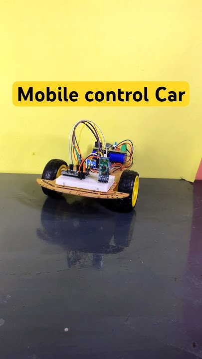 How to make Mobile control Car | Bluetooth control robot | rc car # ...