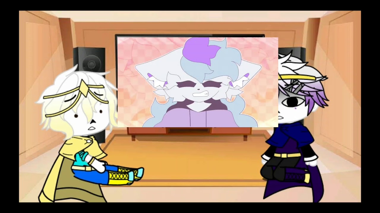 Dream and Nightmare react to Dreamtale Frisk meme + afton Family and ...