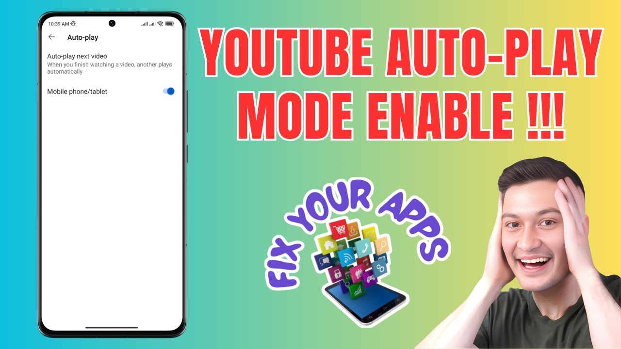 How to Enable the Auto-Play Mode on YouTube - YouTube