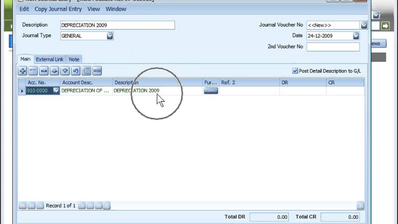 16 - AutoCount Journal Entry - YouTube