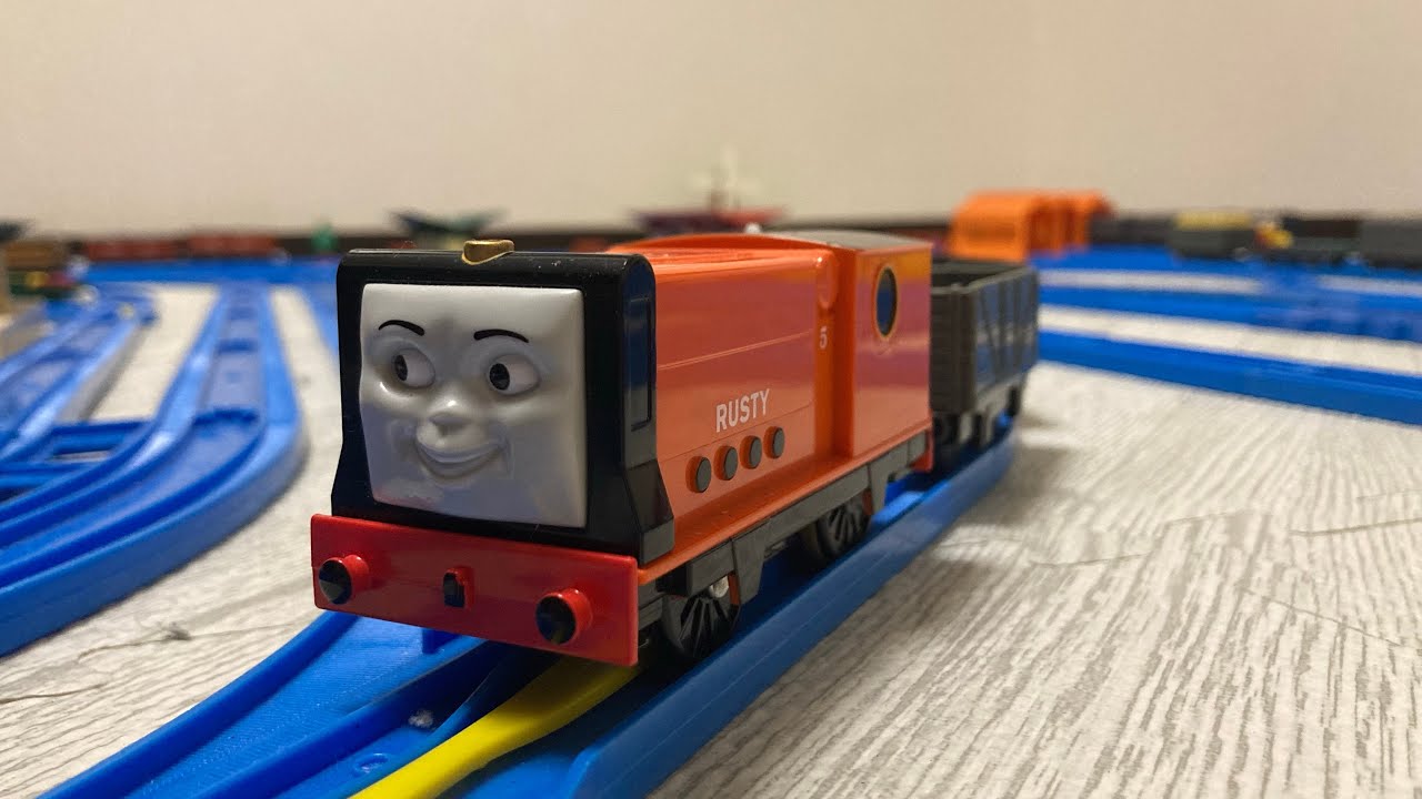 Rusty Saves the Day tomy thomas & friends - YouTube