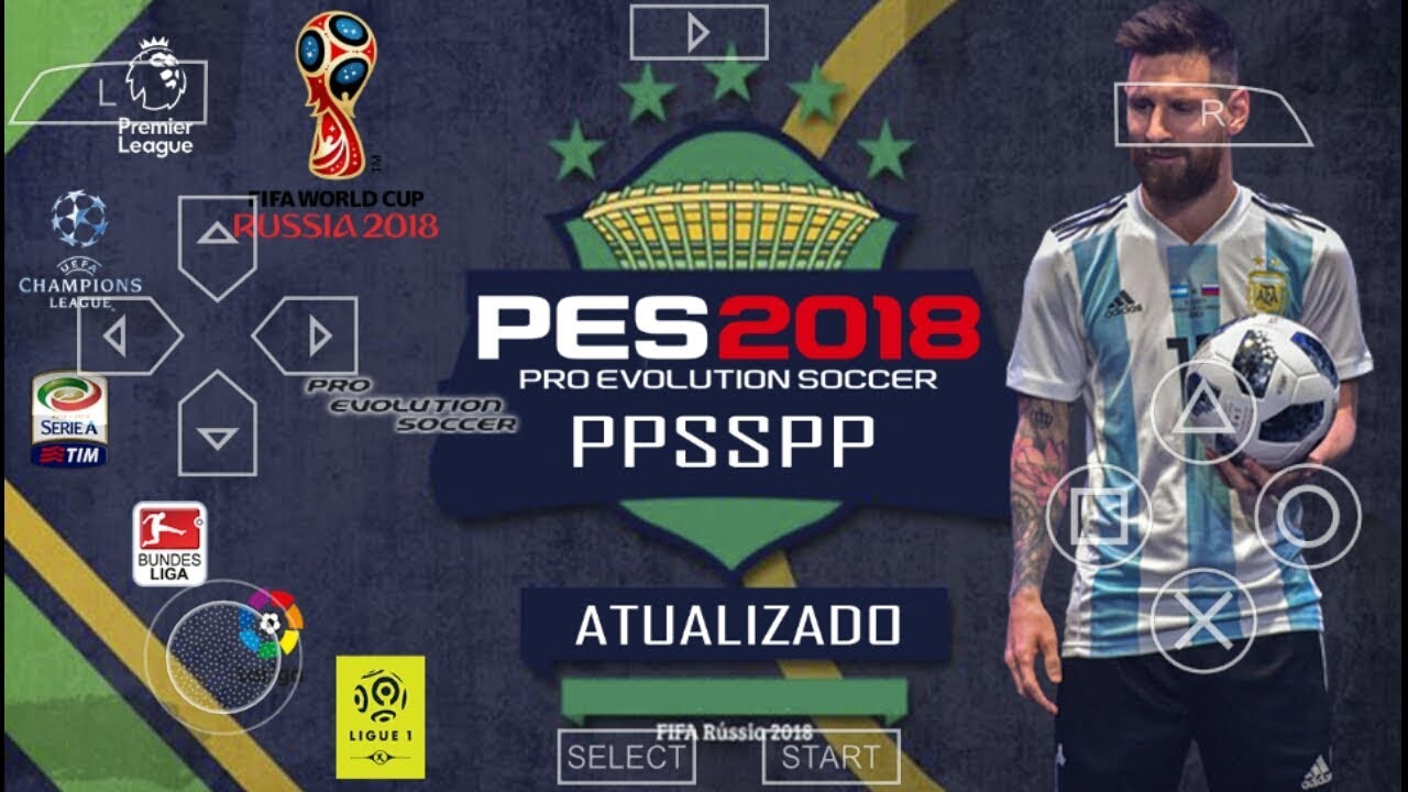 PES 2018 PPSSPP KITS & ELENCOS 2018 (CHELITO 19) V.4 - YouTube