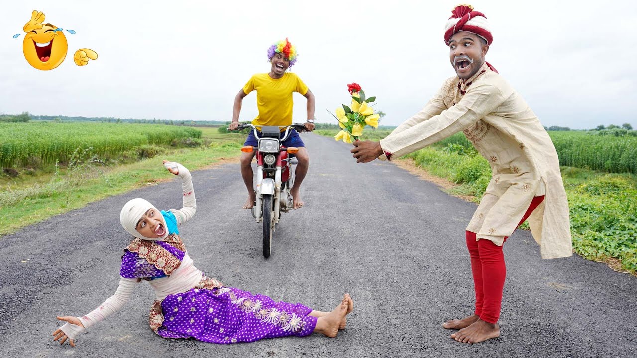 Very Special Funniest Fun Comedy Video 2023😂amazing comedy video 2023 Episode 56 By Fun Bazar ...