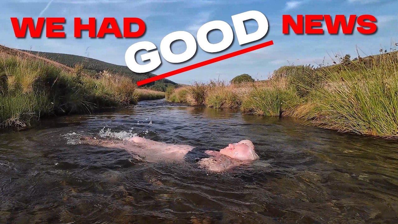 ICE COLD DIP IN THIS SCOTTISH BURN SORTED US OUT HEALTH UPDATE TOO ...