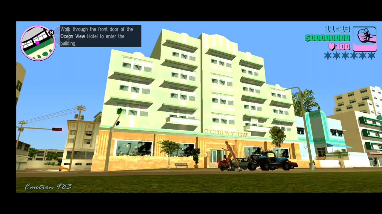 GTA Vice City games #1mission mobile phone - YouTube
