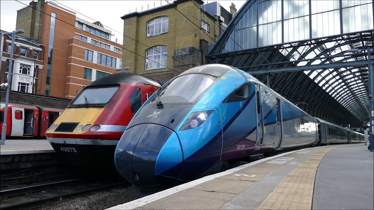TPE Class 802 Departs Newcastle Central September 2019 - YouTube