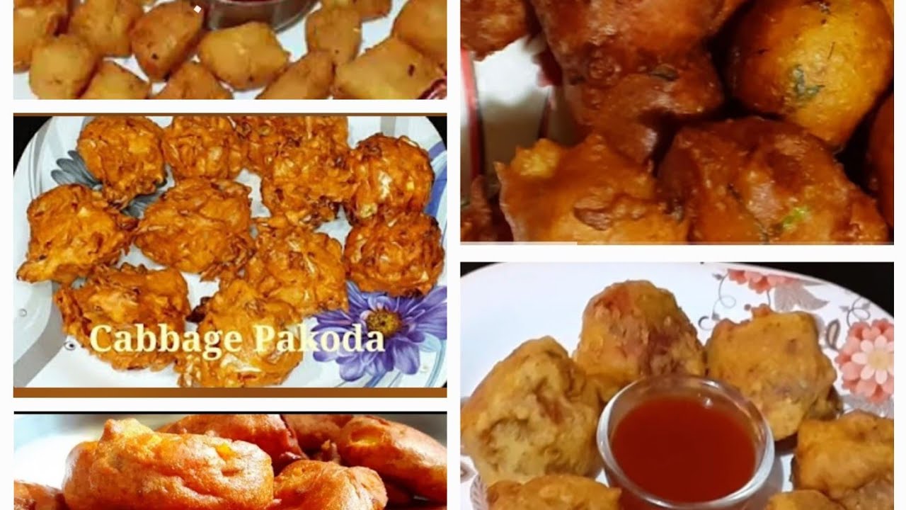 Fritter recipes | Bajji | Vada | Samosa | Chattambade recipes - YouTube