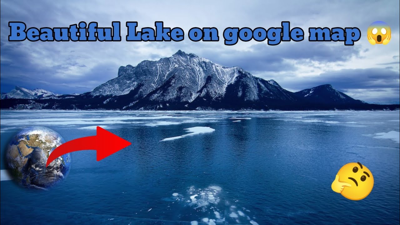 Beautiful lake on google map 😱#googleearth #lake - YouTube