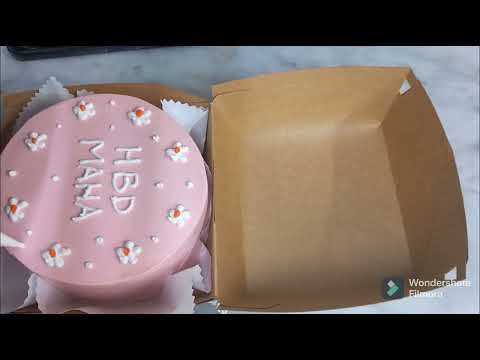 How to make a kaaba Cake Using the piping Nozzle method /Umrah ...