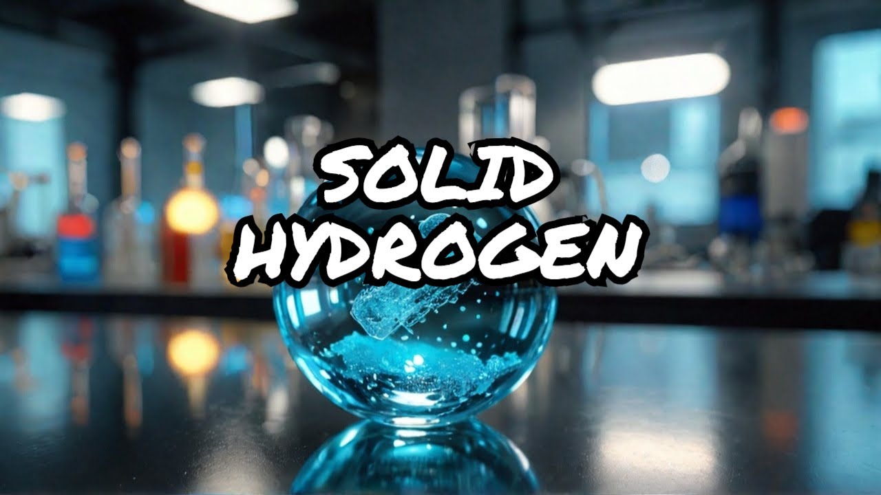 What Happens When Hydrogen Goes From Gas to Solid? - YouTube