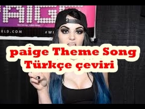 Paige Theme Song - Türkçe çeviri - YouTube