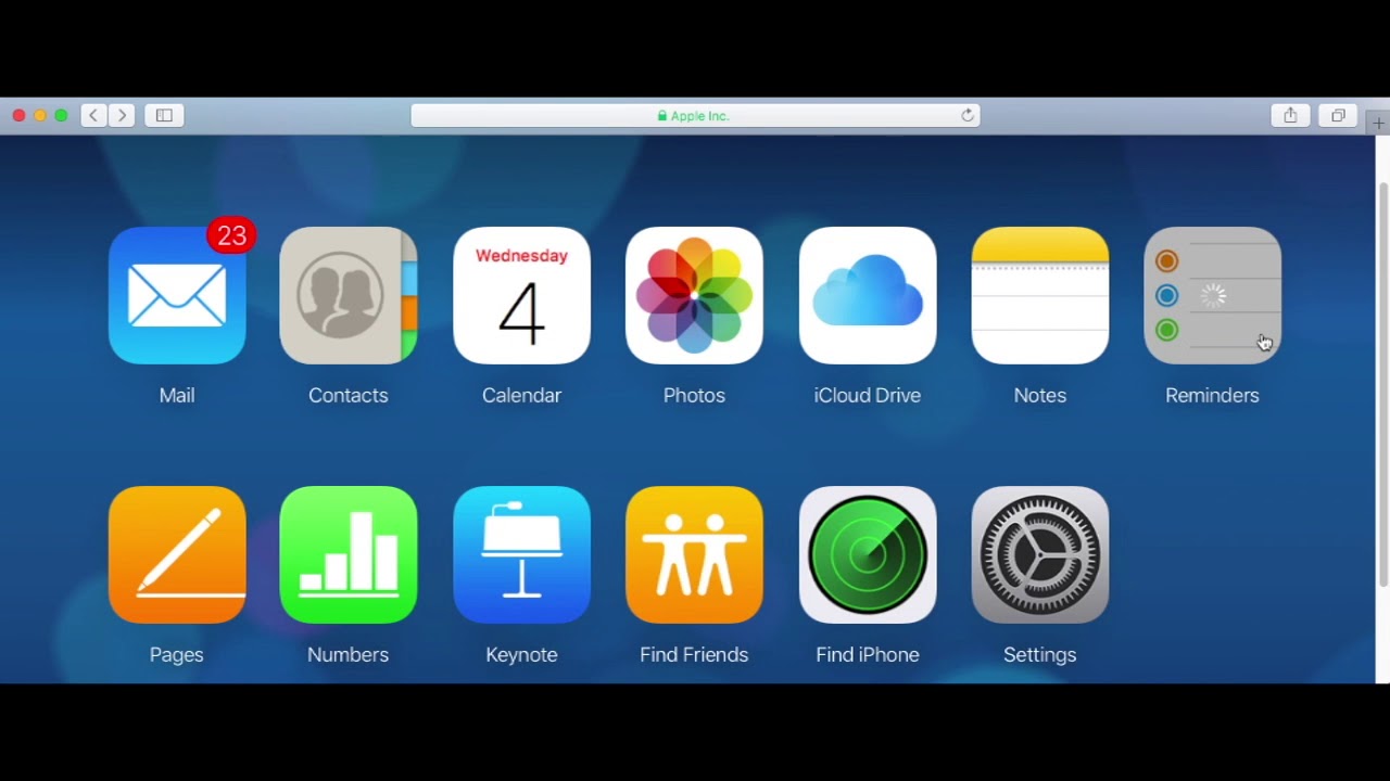 #400 iCloud Website - Useful and easy web access to iOS/Mac apps - YouTube