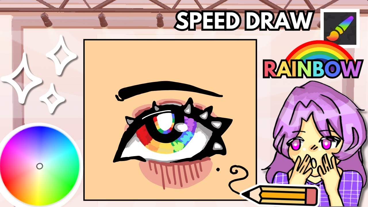 ROBLOX SPEED DRAW RAINBOW DRAWING CHALLENGE! - YouTube