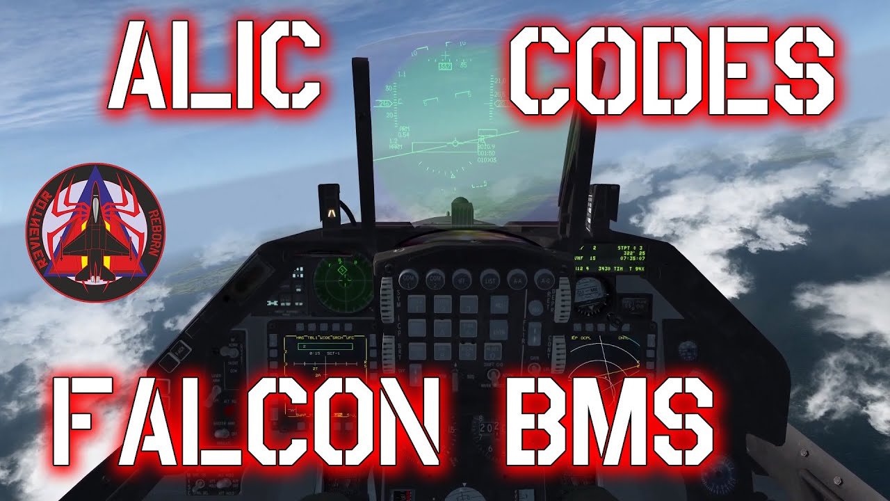FALCON BMS ALIC CODES HARM BRIEFING - YouTube