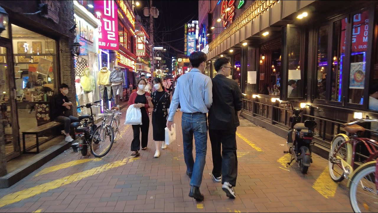 Exploring Downtown Daegu | Exciting Street of Youth | 4k Korea - YouTube