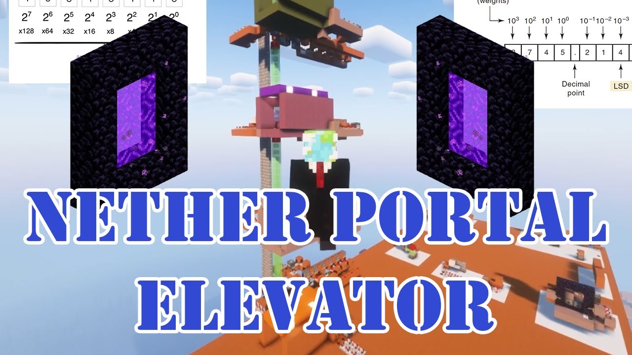Ancient Minecraft Tech Born Anew || Portal Elevator - YouTube