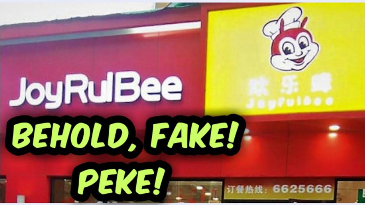 Viral Fake Jollibee in China? joyRulBee - YouTube
