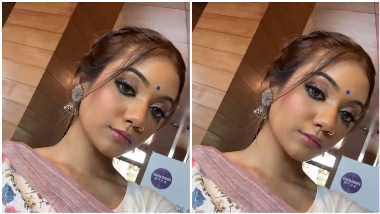 KalaiSelvi Recent TikTok ( Saree 💜 ) - YouTube