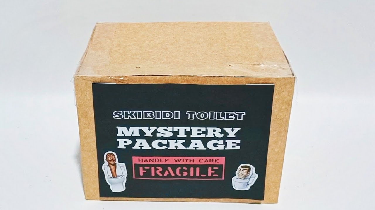 Skibidi Toilet Mystery Package Box - ShackBox TV - YouTube