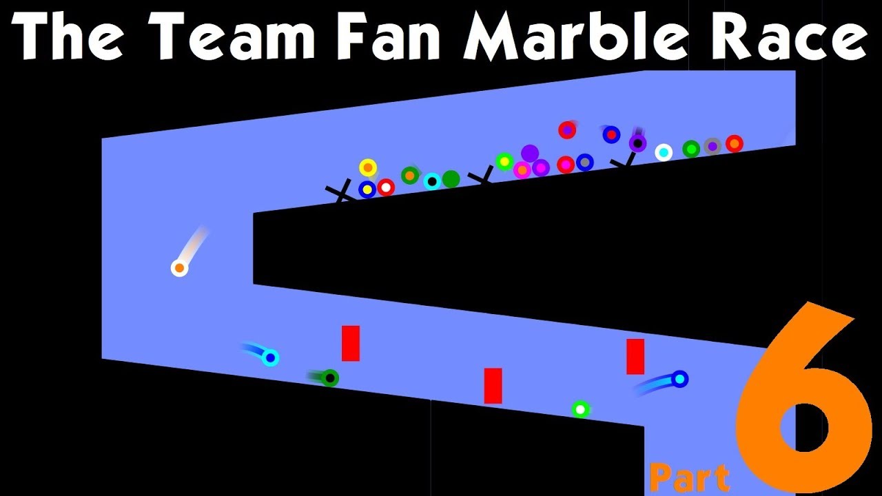 The Team Fan Marble Race Part 6 FINALE (Algodoo) - YouTube