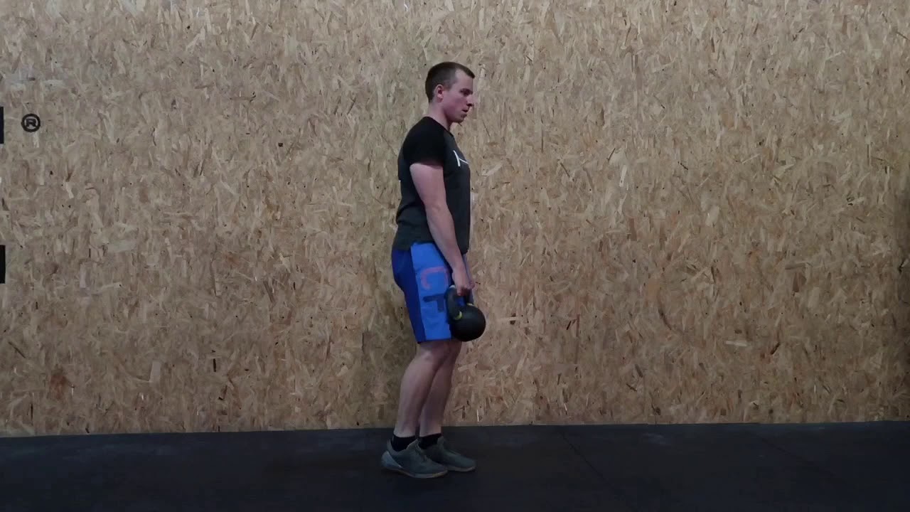 Single Arm KB Cross Body RDL - YouTube