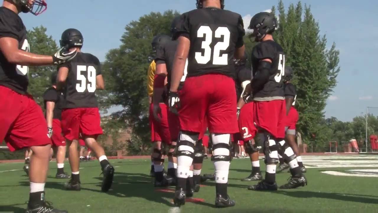 Davidson Football Coach's Show: Episode 1 - YouTube