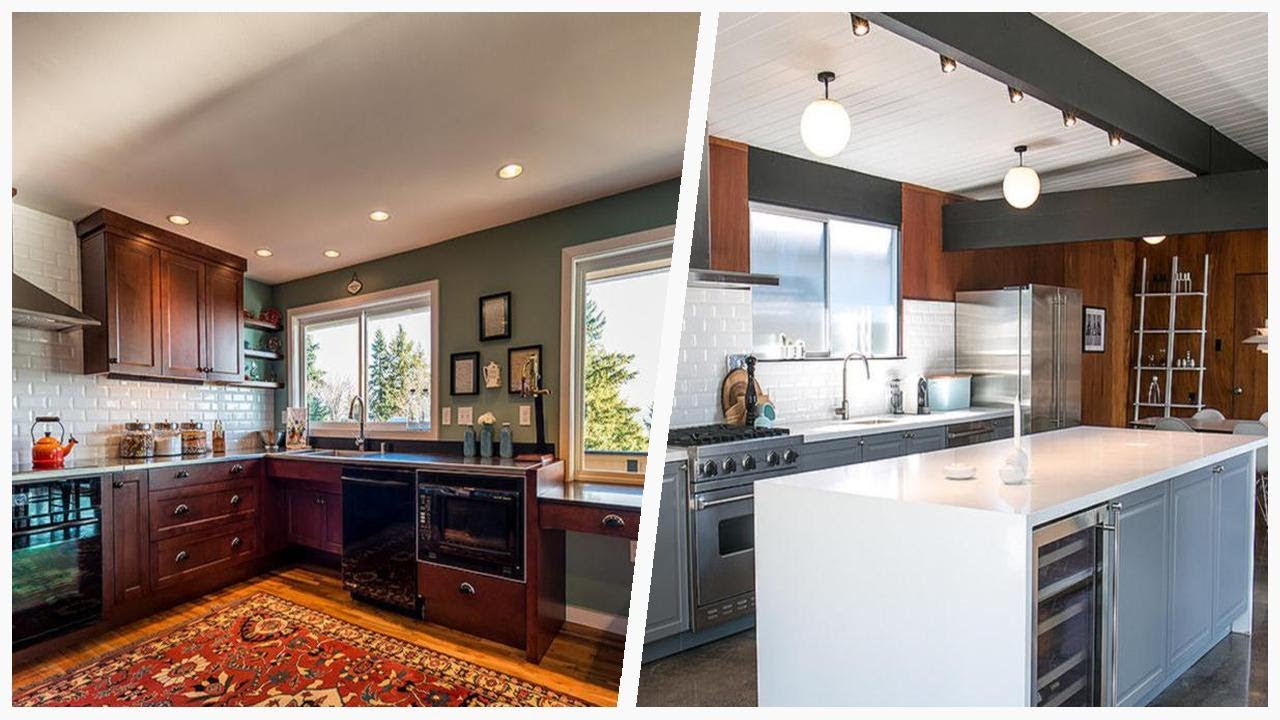 75 Kitchen With An Integrated Sink And Ceramic Backsplash Design Ideas ...