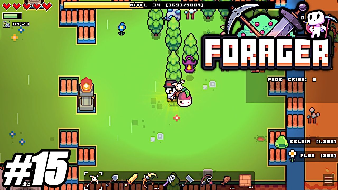 FORAGER #15 - LIMPEI TODO O MAPA??? - YouTube