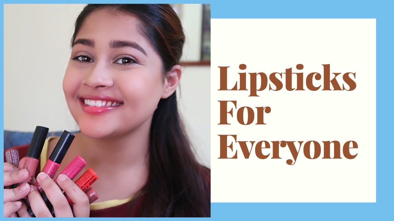 MY FAVOURITE LIPSTICK SHADES FOR ALL INDIAN SKIN TONE YouTube my-favourite-lipstick-shades-for-all-indian-skin-tone-youtube