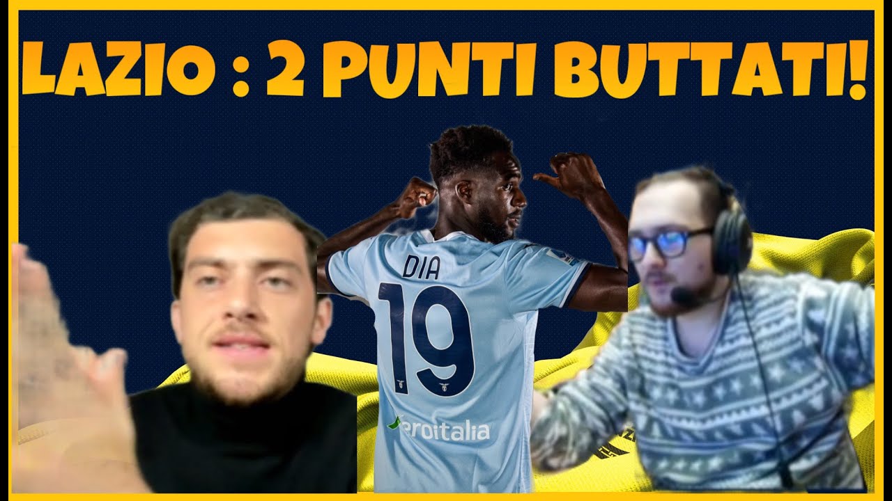 "2 PUNTI BUTTATI! DOMINATA l'ATALANTA!": POST PARTITA LAZIO-ATALANTA 1 ...
