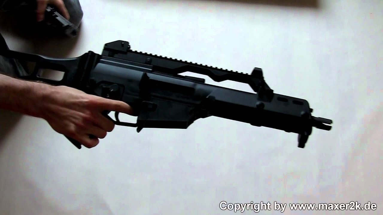 VFC - H&K G36c Licensed by Umarex (Unboxing + Slowmotion) - YouTube