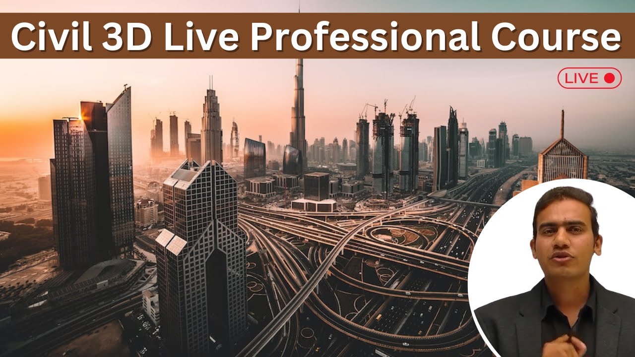 Civil 3D Live Professional Course | Introduction of Civil 3D | Day - 1 ...