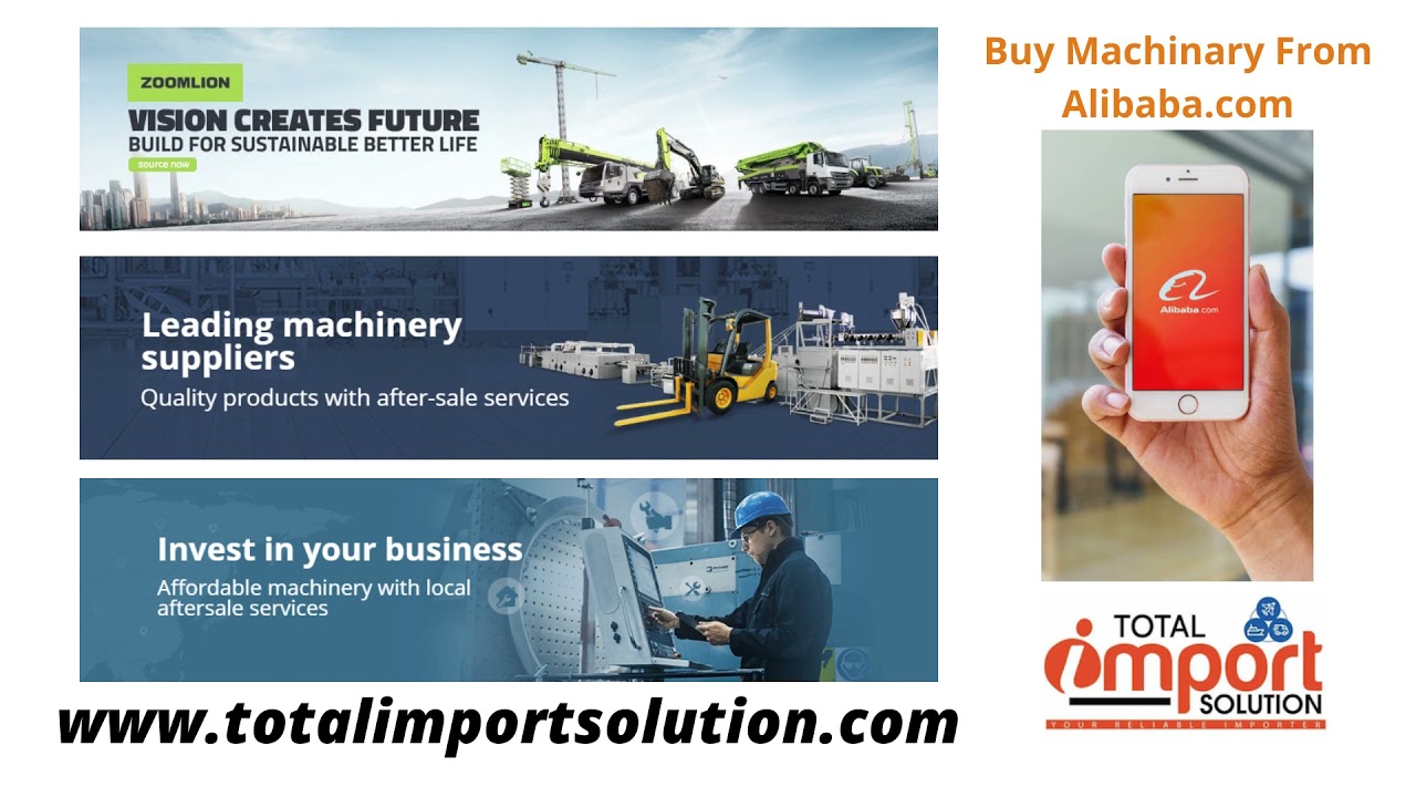 Total Import Solution | Import Product From China | Buy Machinery from ...