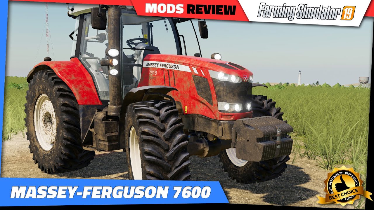 FS19 | Massey Ferguson 7600 - Mods Review - YouTube