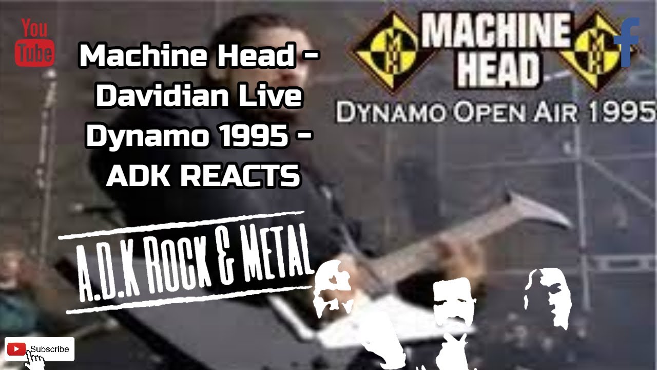 Machine Head "Davidian" @Dynamo 1995 Live - ADK Reacts - YouTube
